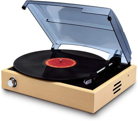 Tourne disques Rétro Radio am FM Tourne Disque Vinyle Phonographe