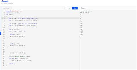 merge two sorted lists devpost