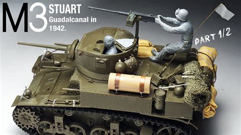 M Stuart Part Tamiya Tank Model Model Building