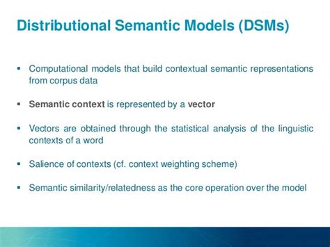 introduction to distributional semantics