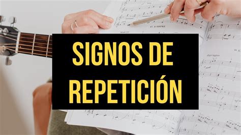 Como usar los símbolos de repetición partitura teoriaysolfeo YouTube