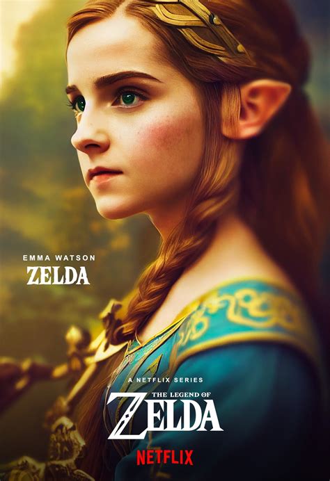 L image du jour série Zelda sur Netflix avec Emma Watson le casting