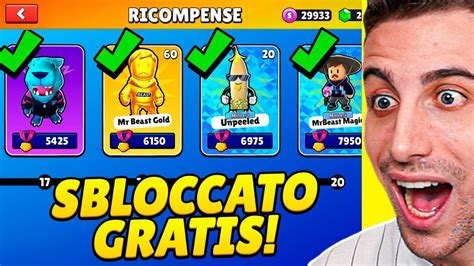 Ho FINITO Il Mini Pass Di Mr Beast E Sblocco TUTTE Le NUOVE Skin