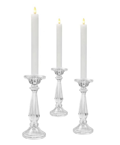Bougeoir pilier en verre FoRever Déco de Mariage