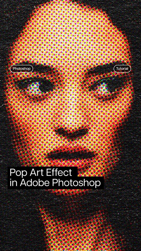 How To Create Pop Art Halftone Photo Effect In Photoshop Video In