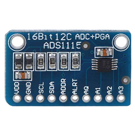ADS1115 Conversor Analogo Digital ADC 16Bits 4 Canales Placa Azul