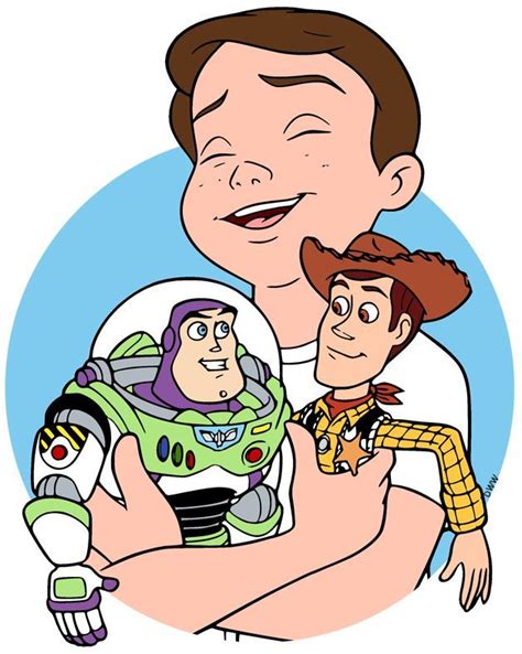 Andy Buzz And Woody Toy Story Andy Woody And Buzz Toys Toy Story