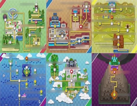 Paper Mario Origami King Map Sibby Dorothee