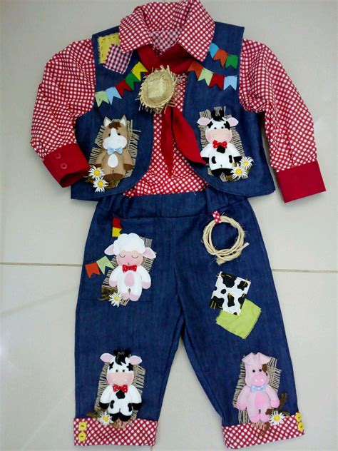 Introduzir 67 Imagem Roupas De Festa Junina Menino Br Thptnganamst