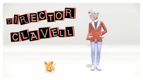 POKEMON SCARLET DIRECTOR CLAVELL YouTube
