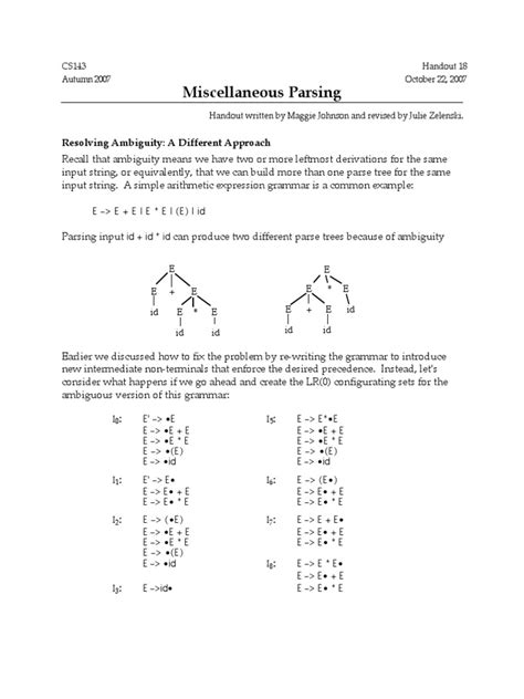 18 miscellaneous parsing pdf parsing theoretical computer science