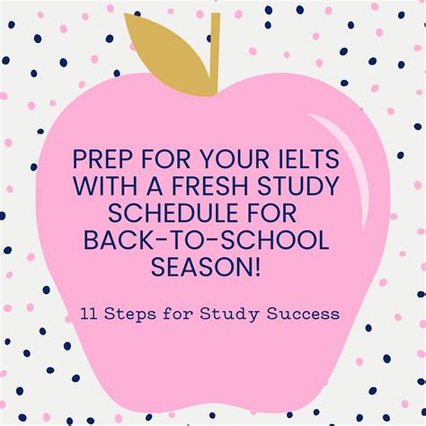 Prep For Your IELTS With A Fresh Study Schedule For Back To School Season