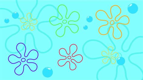 Spongebob Flower Sky Backgrounds Spongebob Pineapple HD Wallpaper
