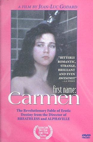 First Name Carmen Aka Pr Nom Carmen Jean Luc Godard Maruschka