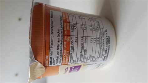 EDEKA Bio Fruchtjoghurt Pfirsich Maracuja 3 8 Fett Im Milchanteil