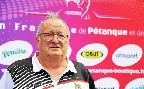 Joël Larreur président du comité départemental de pétanque du