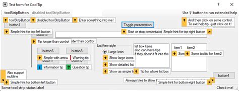 Custom Tool Tips Hints For Winforms Piml Dev The Way To Shoot In