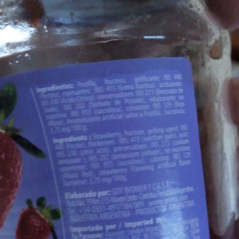 Orieta Mermelada De Frutilla Light Reviews Abillion