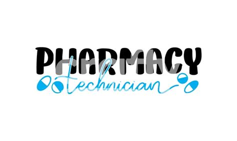 Pharmacy Technician SVG Cut File Crafty