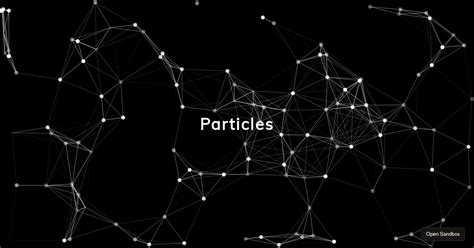 Karthicktam 29 React Particles Codesandbox