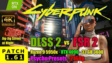 Cyberpunk Dlss Vs Fsr Patch Rtx Ryzen