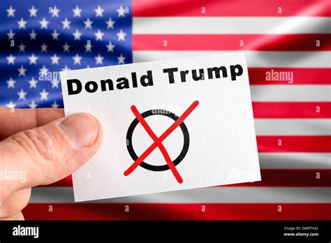 March 14 2024 Presidential Election 2024 In The USA Hand With