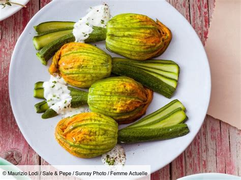 Fleurs de courgette farcies à la ricotta facile et rapide découvrez