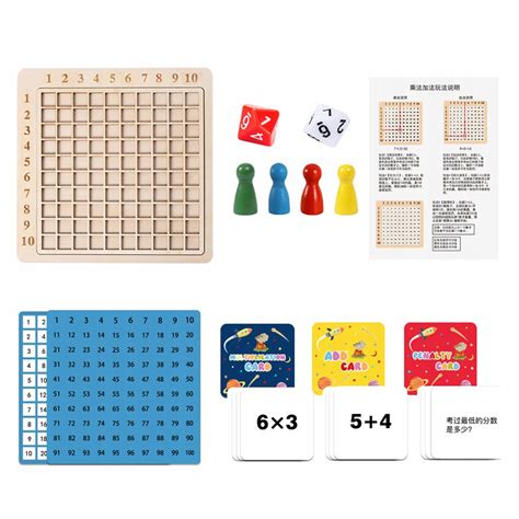 tabliczka mnożenia drewniana montessori 14249235925 Allegro pl