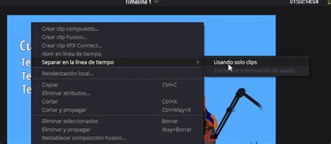 Clips Compuestos En Davinci Resolve Profesor Saitama
