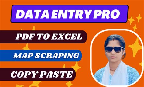 copy paste pdf to excel conversion excel typing data entry by virtualteambd fiverr