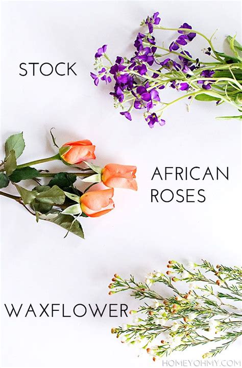 Diy Mini Flower Bouquets Homey Oh My Flowers Bouquet Flower