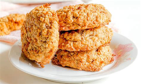 Galletas de avena fresa coco y chía Recetas Saludables Enlace