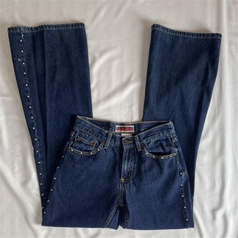 Y K Studded Cavaricci Jeans Size Refer To Depop