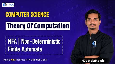 nfa nondeterministic finite automata theory of computation ugc net youtube