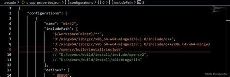 opencv vscode 配置问题，无法解决，求助 vscode hpp 识别不到 csdn博客