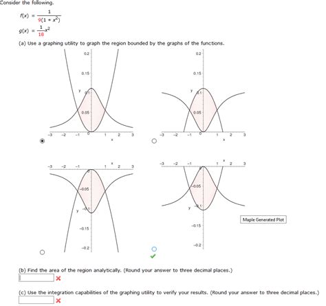 solved consider the following f x 9 1 x2 g x2 a