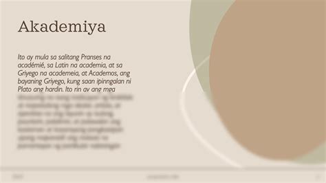 SOLUTION Aralin 1 Filipino Sa Piling Larangan Akademiko De Akademikong