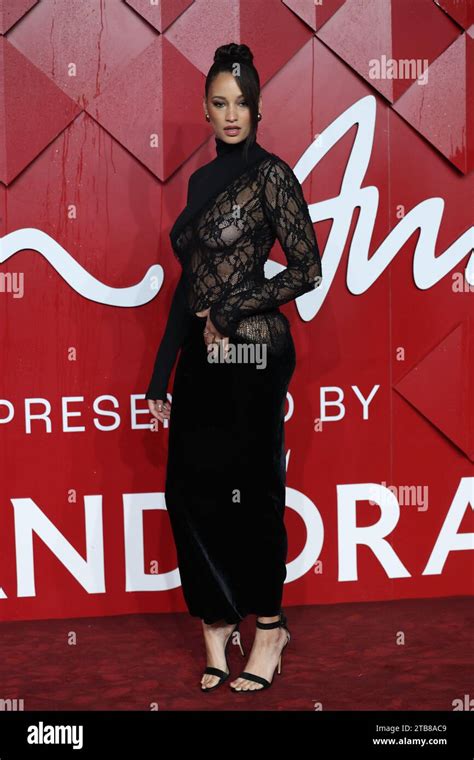 London Uk December 4th 2023 British Actress And Model Elarica Johnson Arriving At The