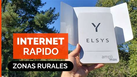 Internet Wifi En Zonas Rurales Antena G Lte Elsys Amplimax