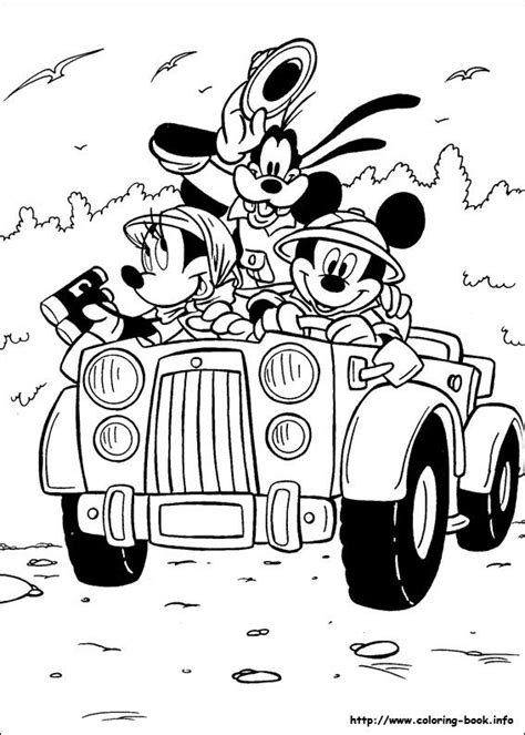 Pin On Mickey Mouse Friends Colouring Pages