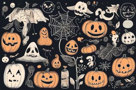 Easy Halloween Doodles Ideas For Anyone Can Draw Loveable