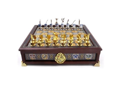 Harry Potter Chess Board And Quidditch Chess Houses Hogwarts Noble