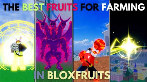 The Best Fruits For Farming In Bloxfruits In Youtube