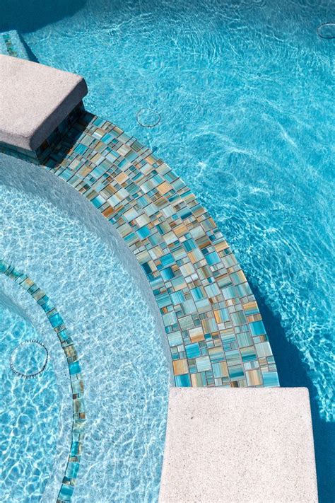 StoneScapes Mini Pebbles Aqua White Mini NPT Pool Finishes Mosaic