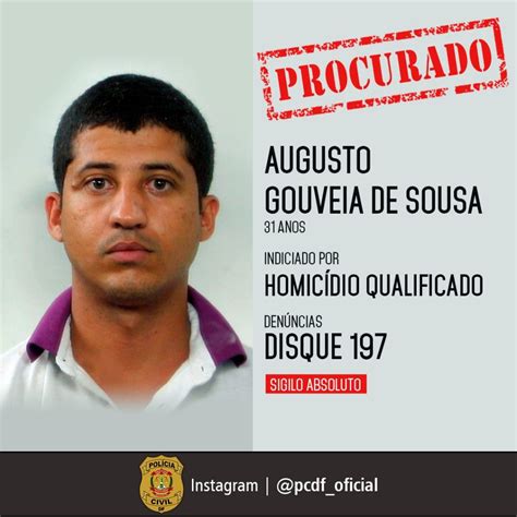 PCDF divulga imagem de acusado de homicídio Jornal de Brasília