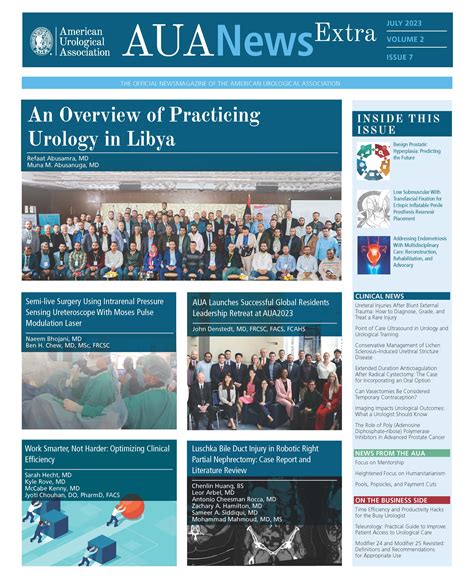 Current Issues American Urological Association