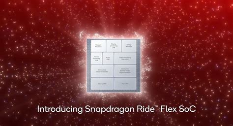 Qualcomm S Snapdragon Ride Flex Platform Is Ready To Help Car Digital