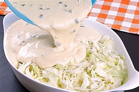 Repolho Cremoso Na Travessa Quero Mais Receitas