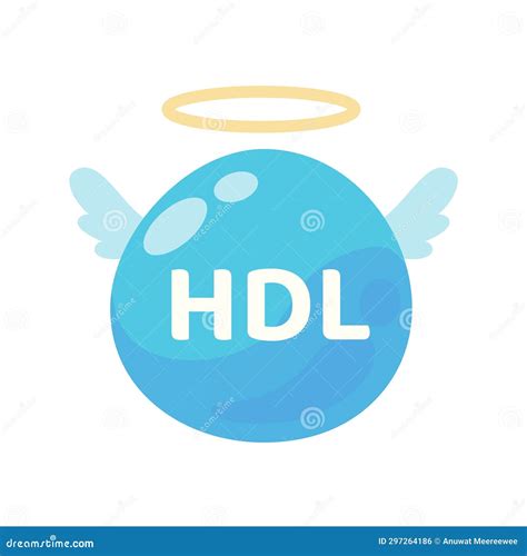 HDL And LDL Cholesterol Cartoon Good Fat And Bad Fat Accumulated In