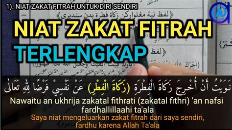 Cara Niat Zakat Fitrah Terlengkap Doa Terima Zakat Fitrah Bacaan